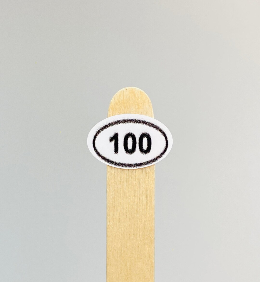 100 Sticker Century Ride - Etsy