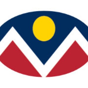 Denver Flag Sticker High Quality, Custom Vinyl Sticker, Small Size for ...