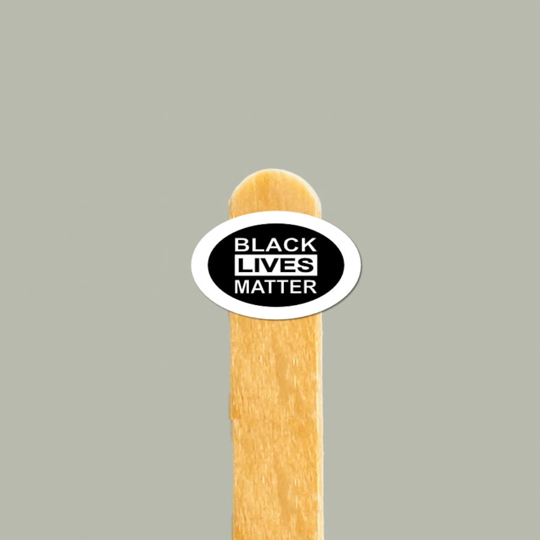 Black Lives Matter Sticker | Social Justice | Human Rights | BLM Patch ...