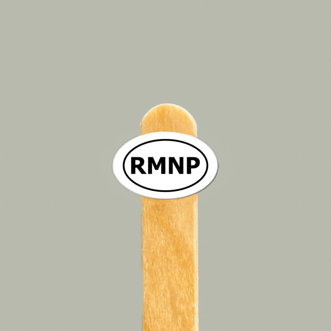 RMNP Vinyl Sticker: Rocky Mountain National Park Decal - Etsy