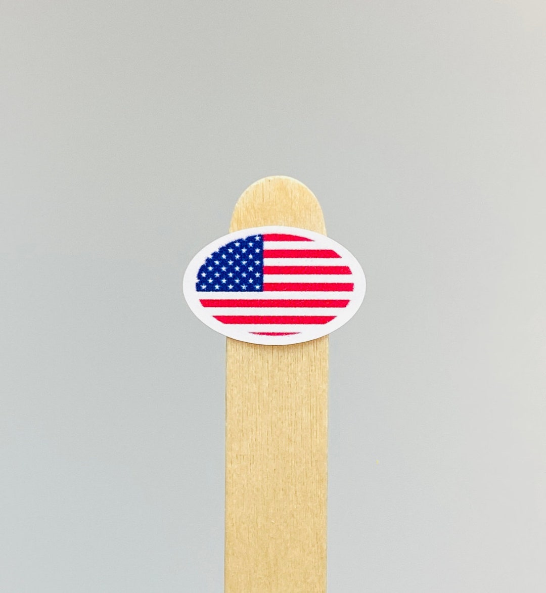American Flag Sticker High Quality Custom Vinyl Sticker - Etsy