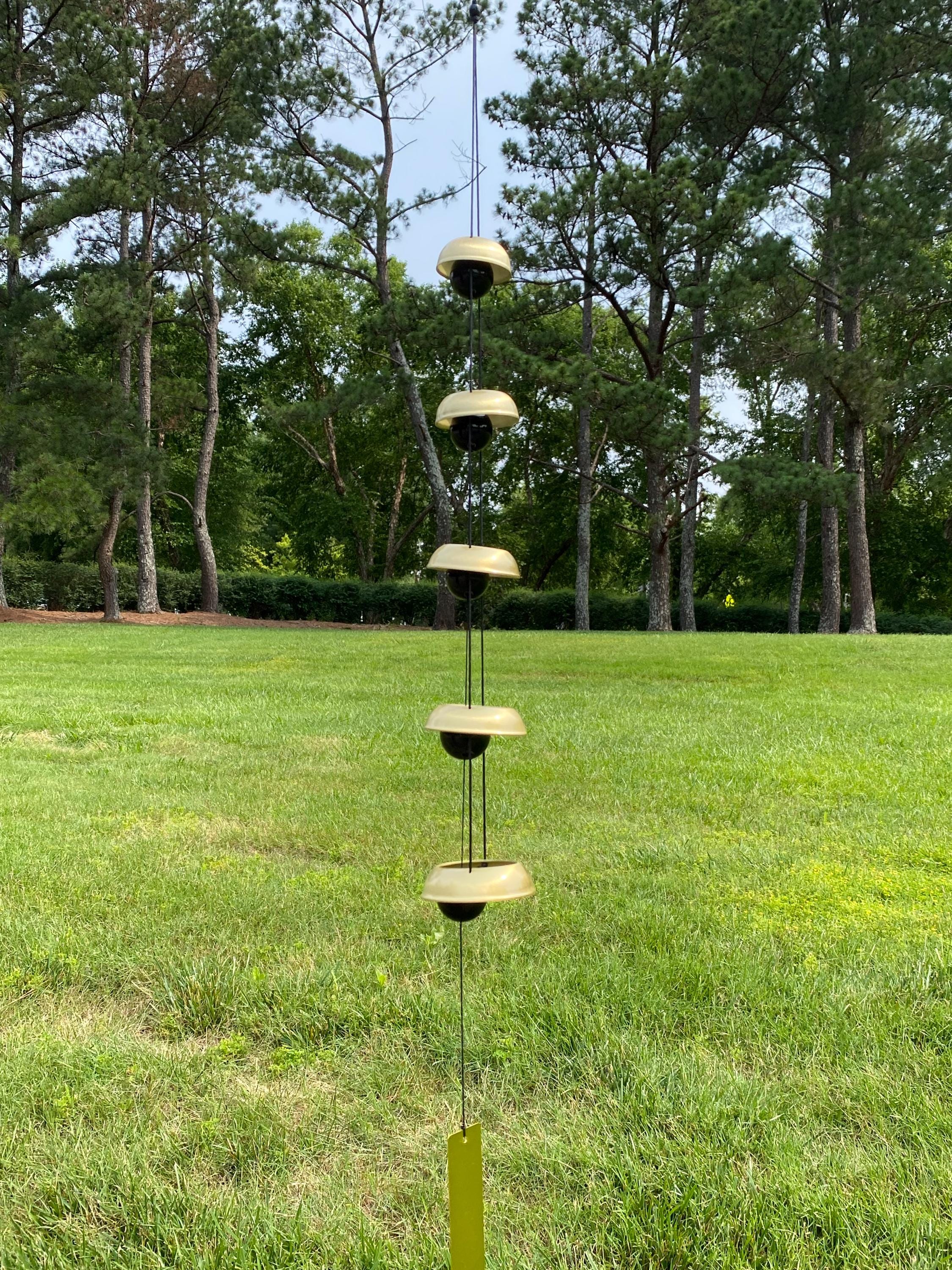 Golden Bells Wind Chime: 36 Inch Temple Feng Shui - Etsy