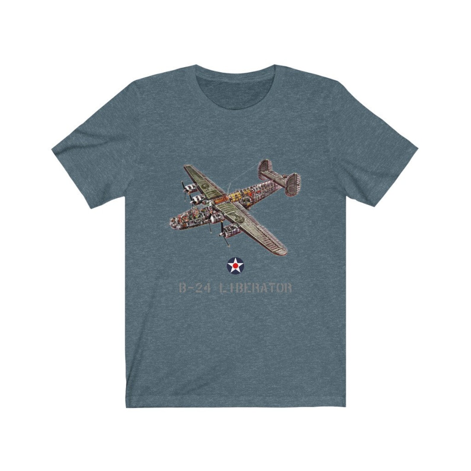 B-24 Liberator Cutaway Tee - Etsy