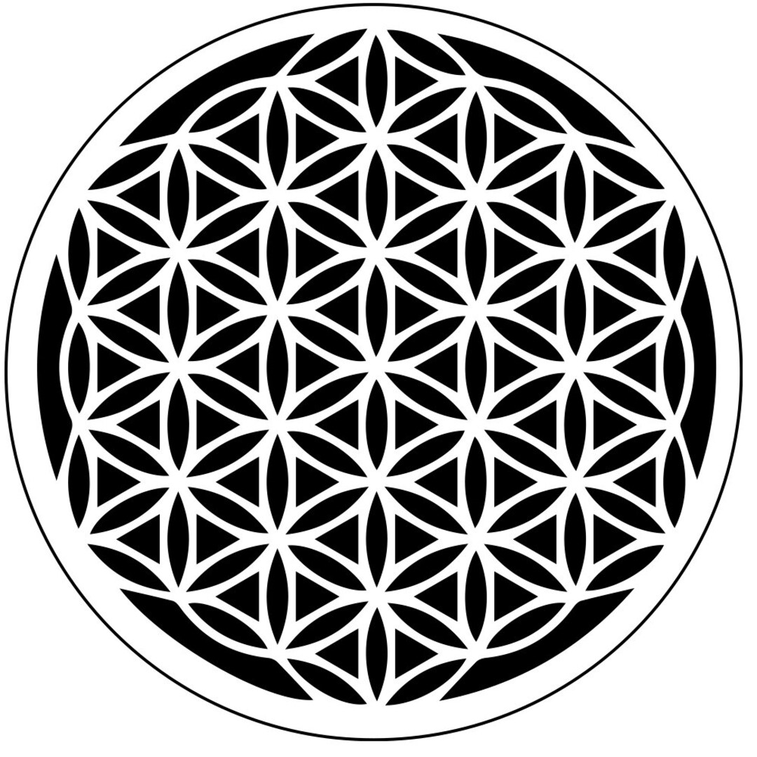 Geometry SVG Sacred Geo Svg Cricut File Flower of Life - Etsy