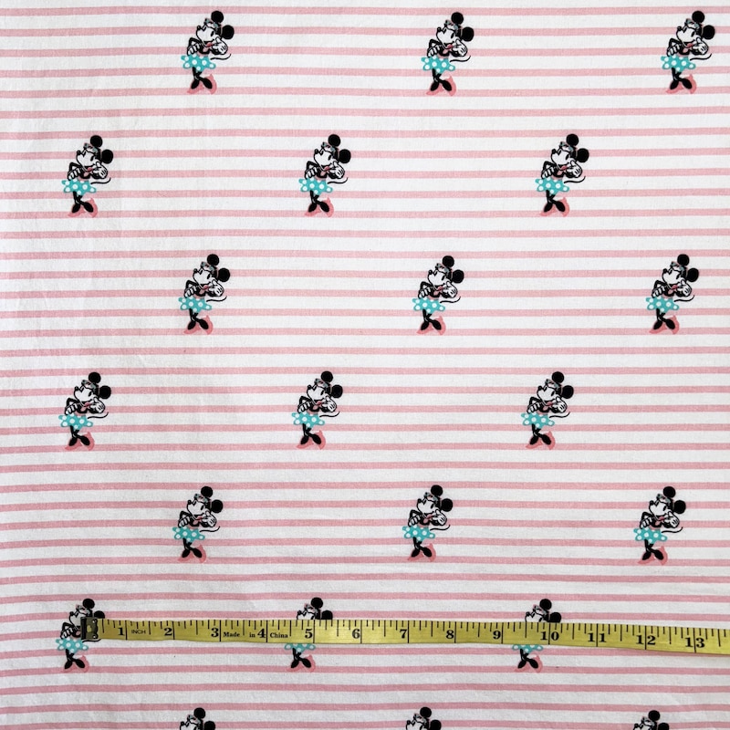 Minnie Mouse Fabric - Etsy