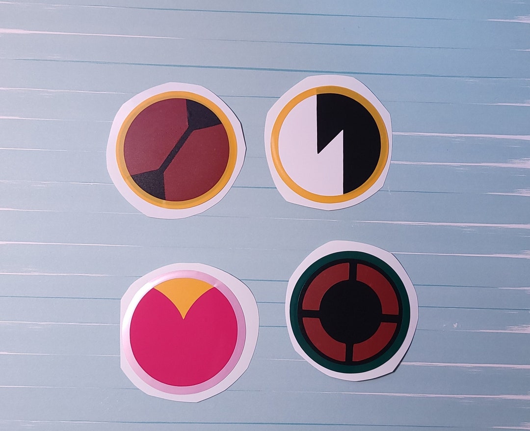 Net Navi Crests - Rockman EXE - Megaman - Battle Network - Weatherproof ...