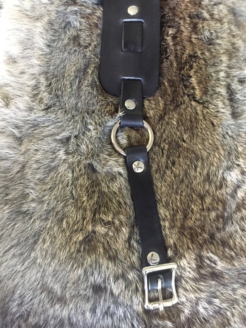 Canadian Handmade Black Leather Bustier/waist Restraint W Nautical ...