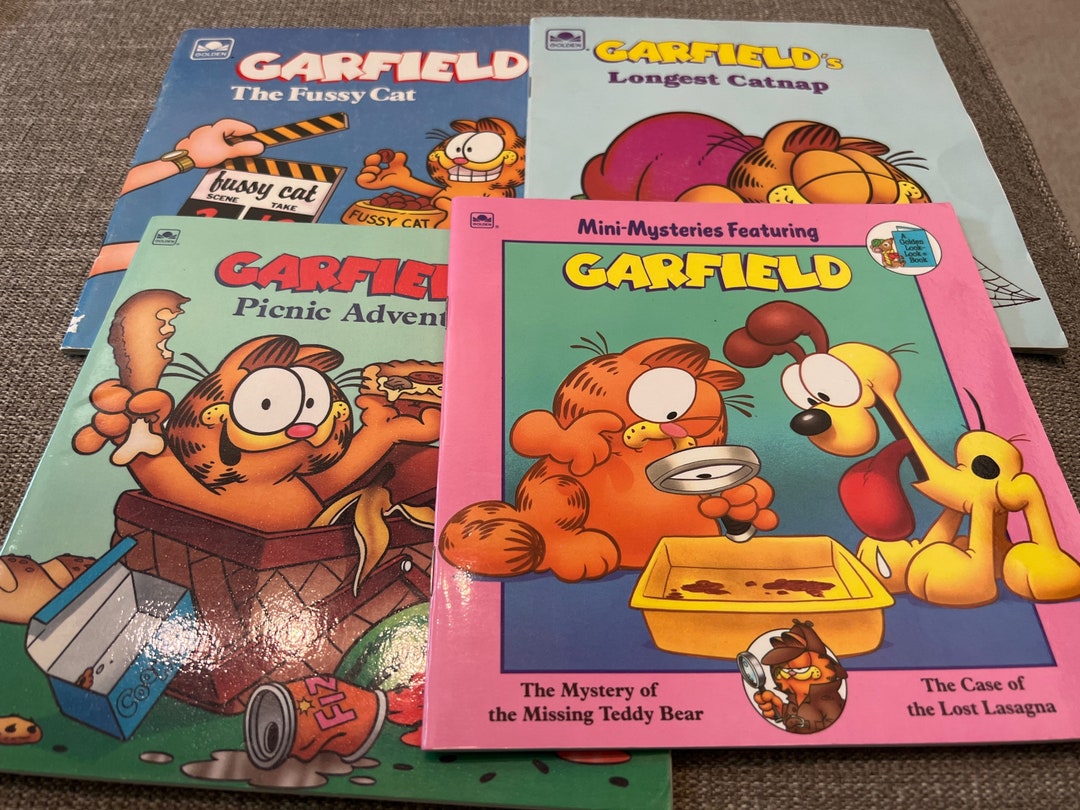 Vintage Garfield Storybooks Set of 4 - Etsy