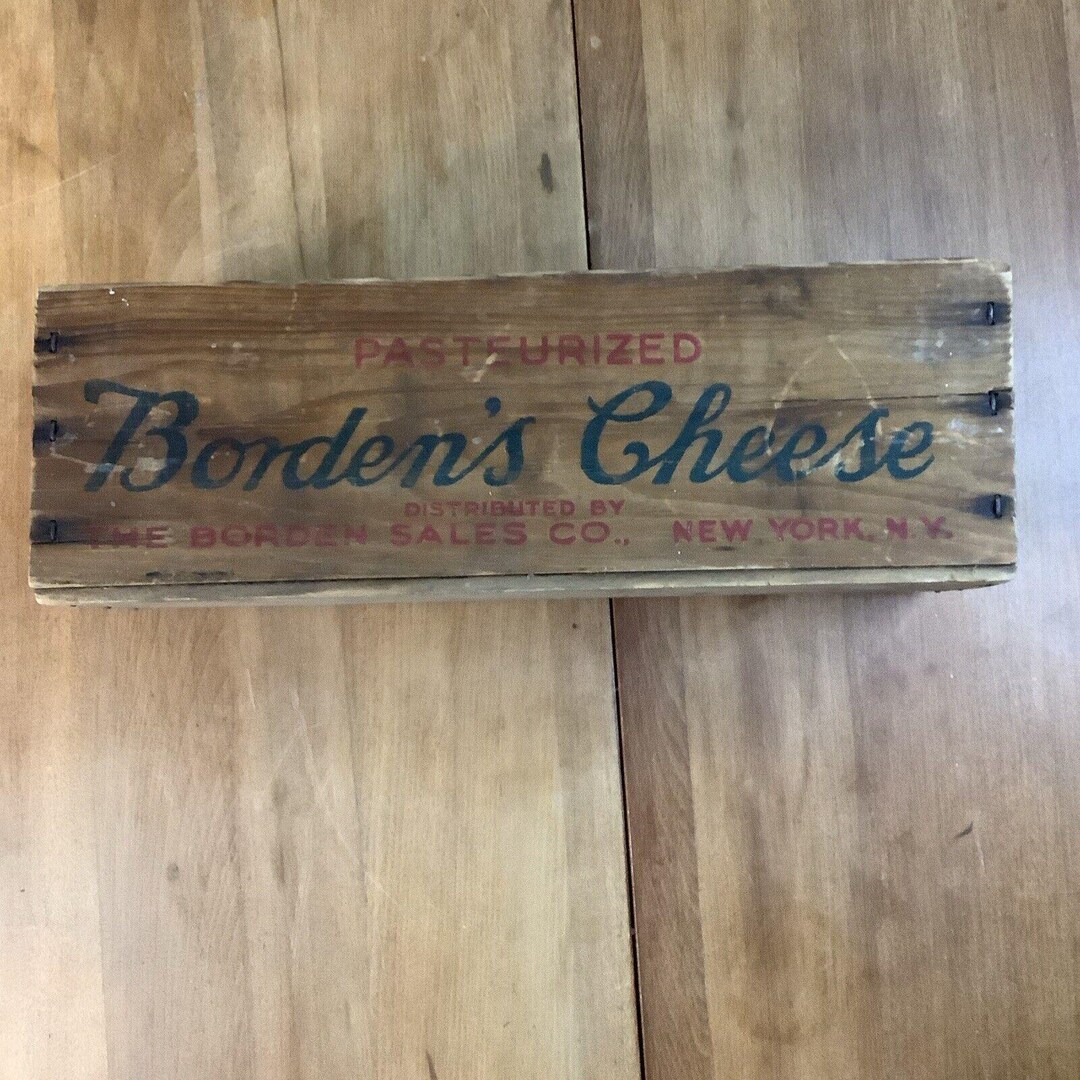 Vintage Bordens Cheese Box - Etsy
