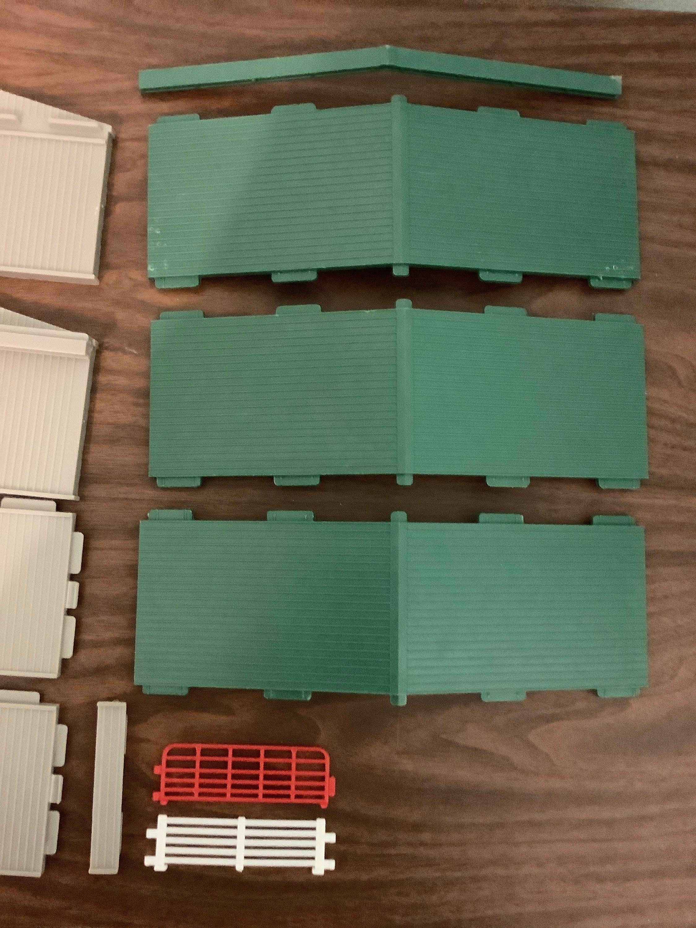 Vintage Ertl Farm Country Pole Building Pieces - Etsy