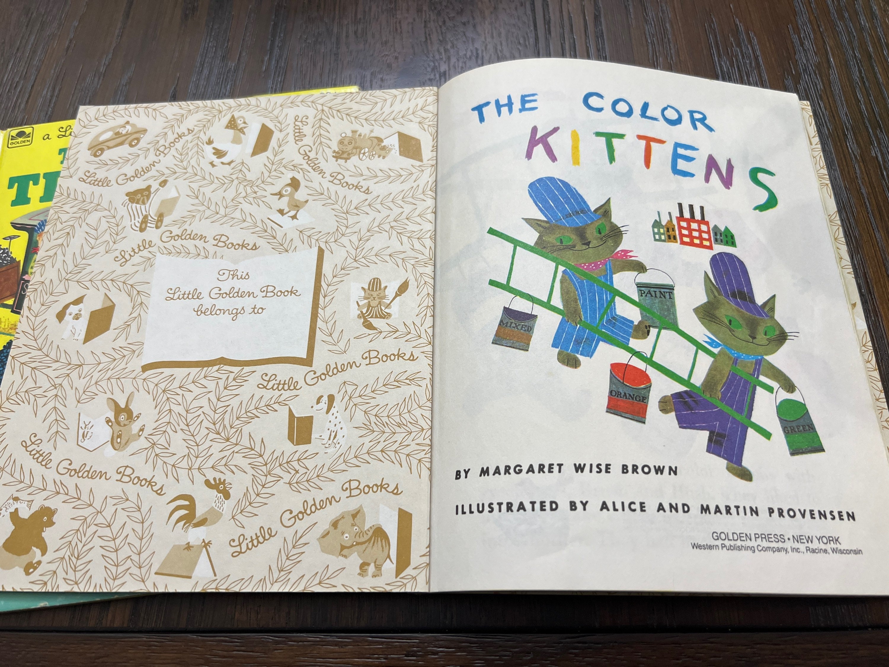 The Color Kittens & the Train to Timbuctoo Books by Margaret - Etsy