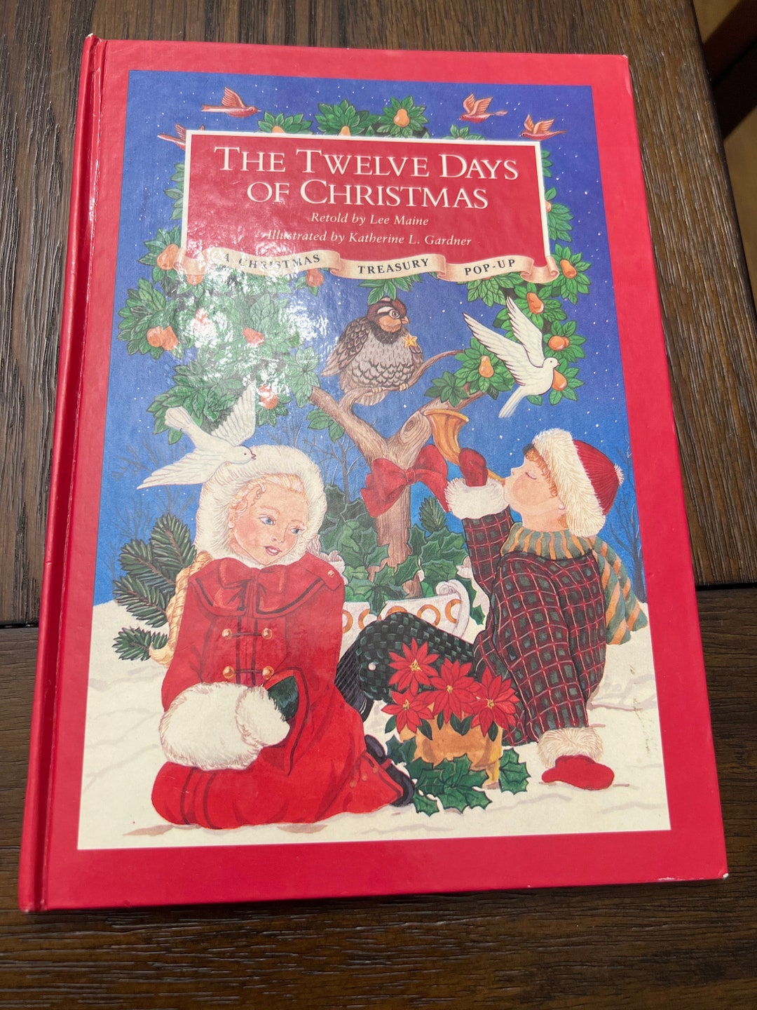 The 12 Days of Christmas Pop up Book Retold by Lee Maine - Etsy