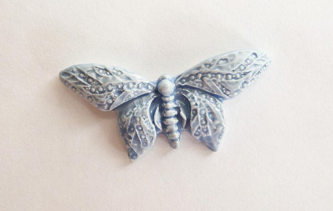 Ceramic Moth Butterfly Mosaic Tile Insect Bug for Mural Table ...