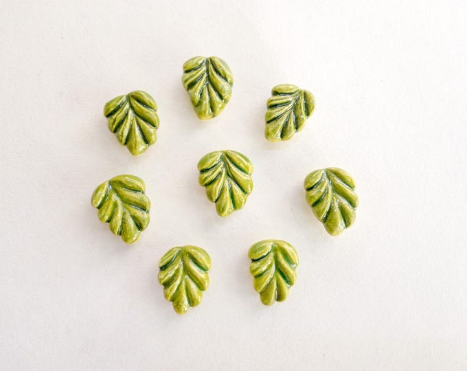 Leaves Leaf Mosaic Tile Tiles for Mosaics Crafts Mural Table Backsplash ...