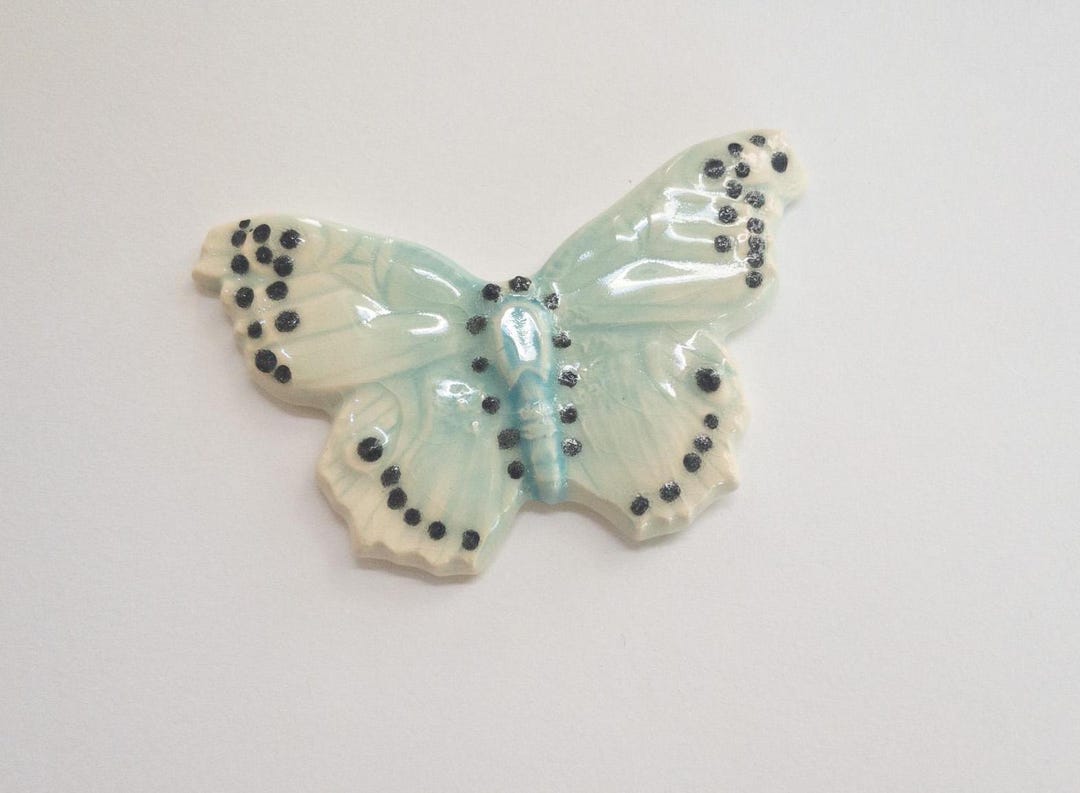 Beautiful Ceramic Moth Butterfly Mosaic Tile Insect Bug for Mural Table ...