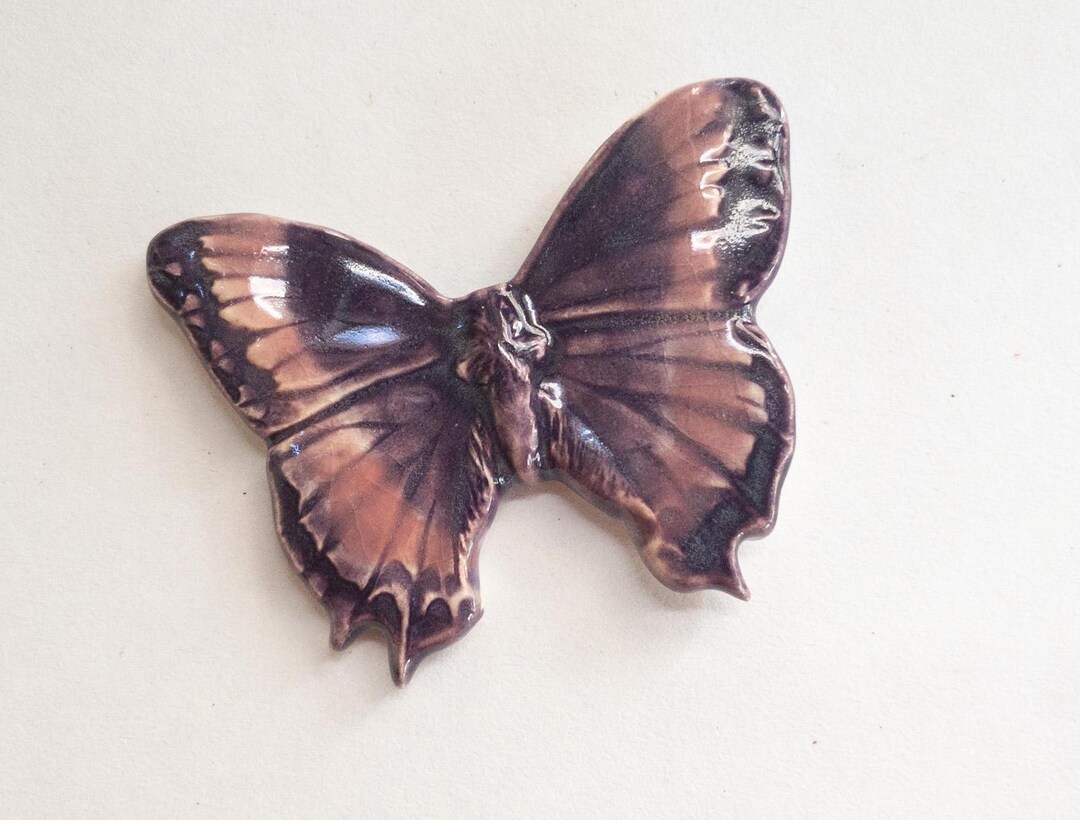 Beautiful Ceramic Moth Butterfly Mosaic Tile Insect Bug for Mural Table ...