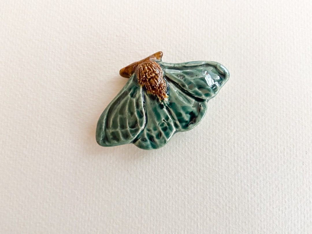 Ceramic Moth Butterfly Mosaic Tile Insect Bug for Mural Table - Etsy