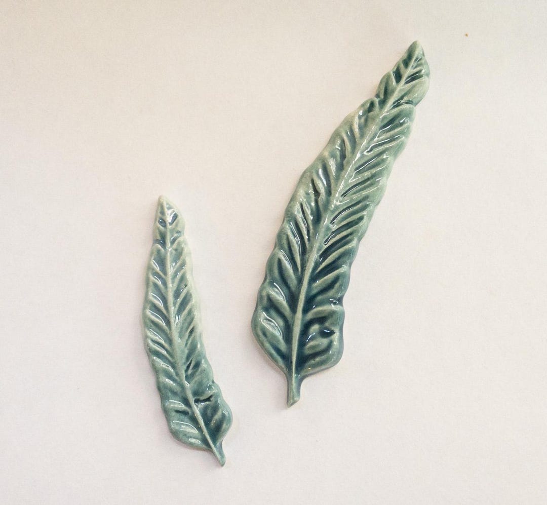 Feathers Ceramic Mosaic Tile Tiles for Mosaics Crafts Mural Table ...