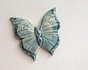 REDUCED SALE Ceramic Moth Butterfly Mosaic Tile Insect Bug for Mural ...