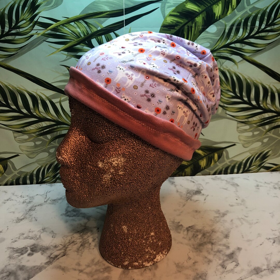 Floral Cats Toddler Slouch Hat - Etsy