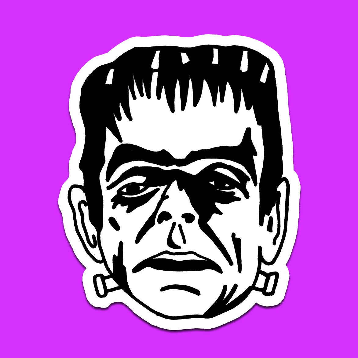 STICKER PACK monsters horror Stickers, Terror, Monster, Dracula ...