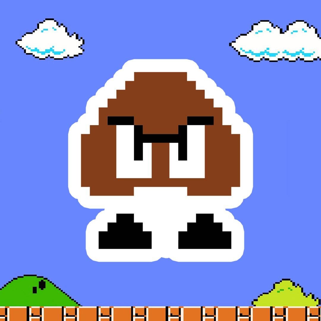 STICKER PACK super Mario Bros retro Arcade Stickers, Arcade Classics ...