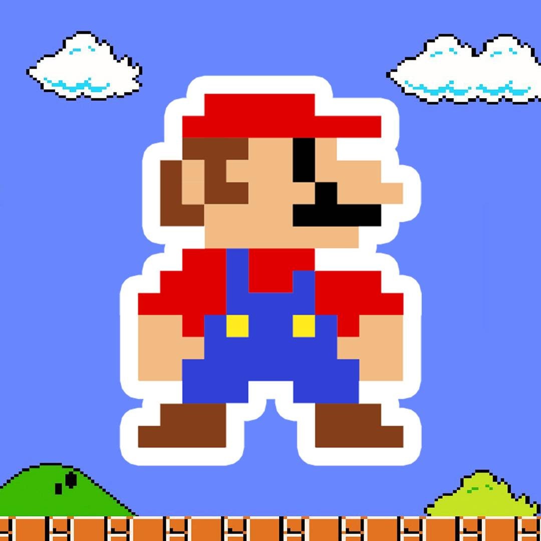 STICKER PACK super Mario Bros retro Arcade Stickers, Arcade Classics ...