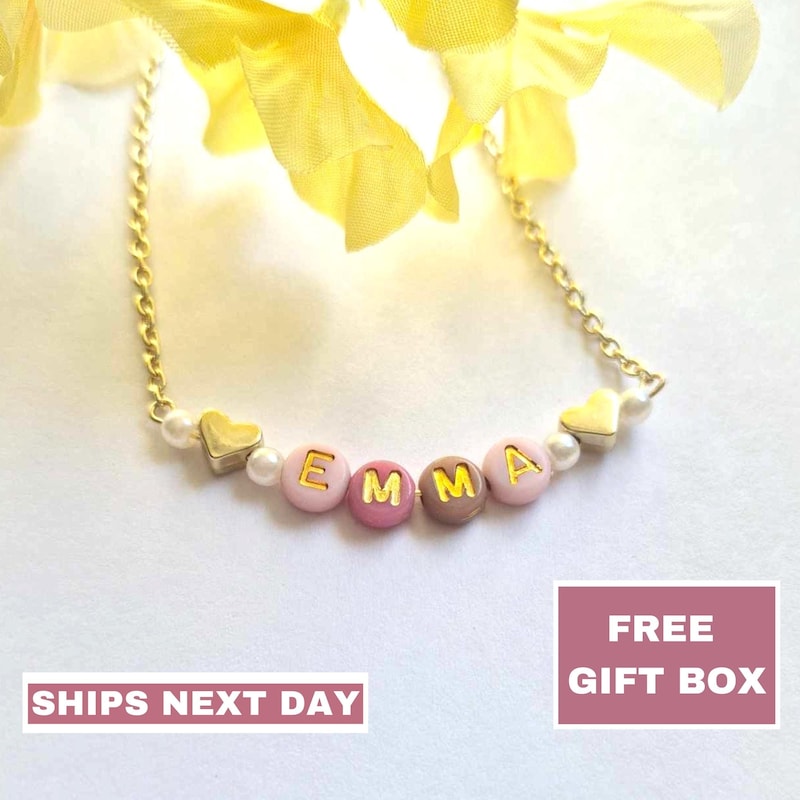 Girls Name Necklace - Etsy