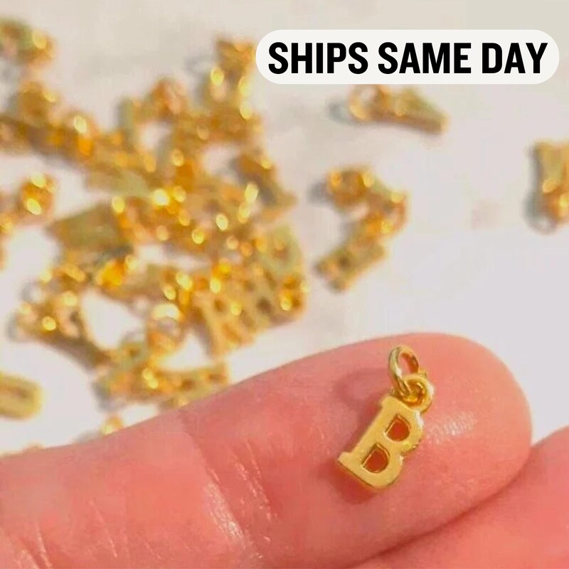 Small Charm Necklace - Etsy