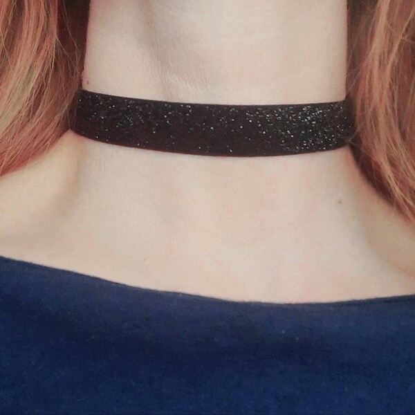 Black Choker - Etsy