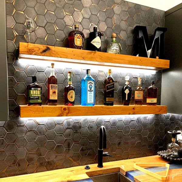 Bar Shelves - Etsy