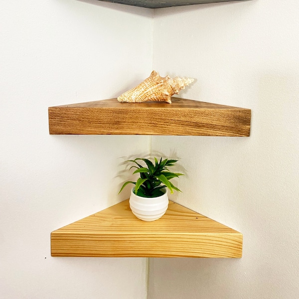Natural Wood Shelf - Etsy