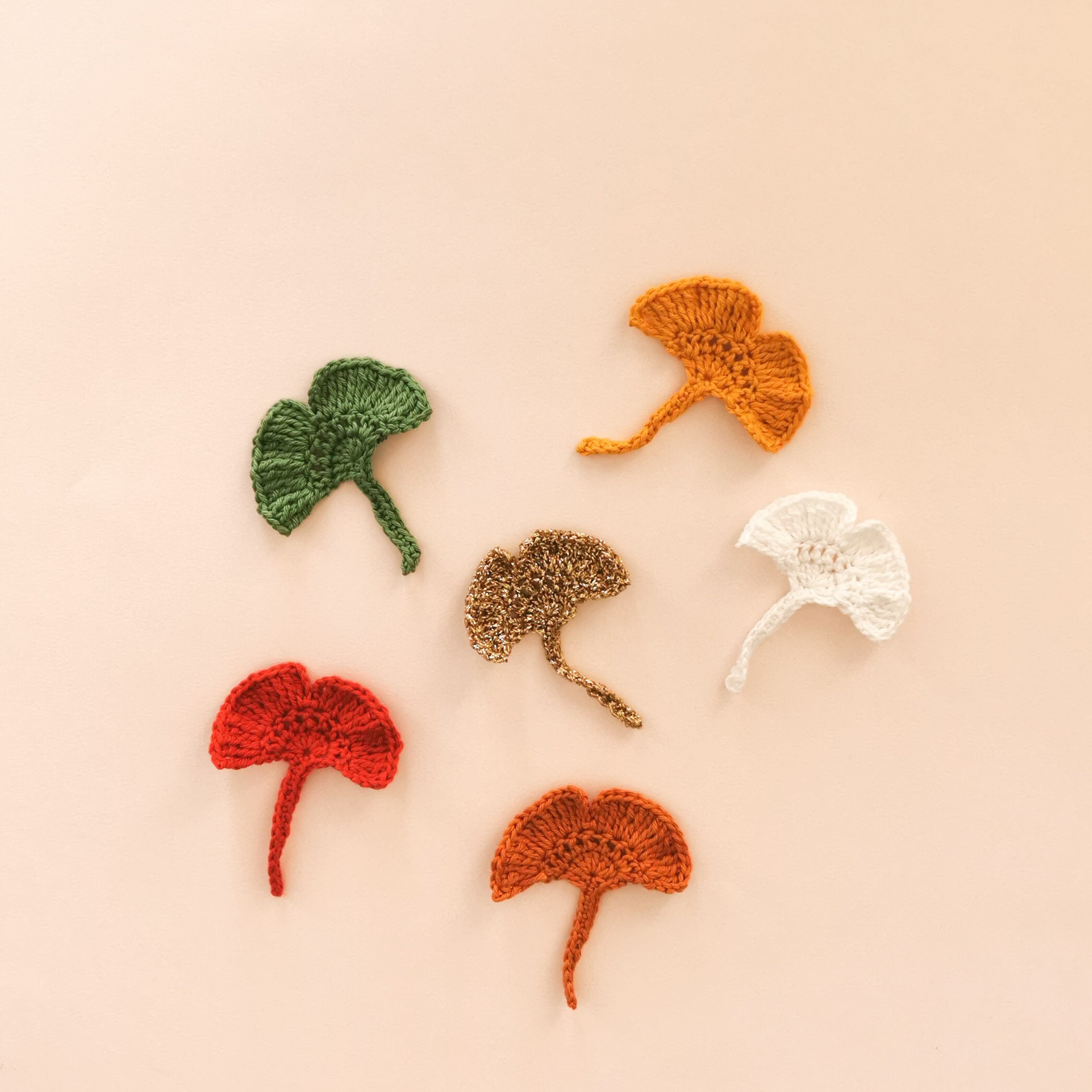 Crochet Pattern in French and English Ginkgo Leaf to Make - Etsy