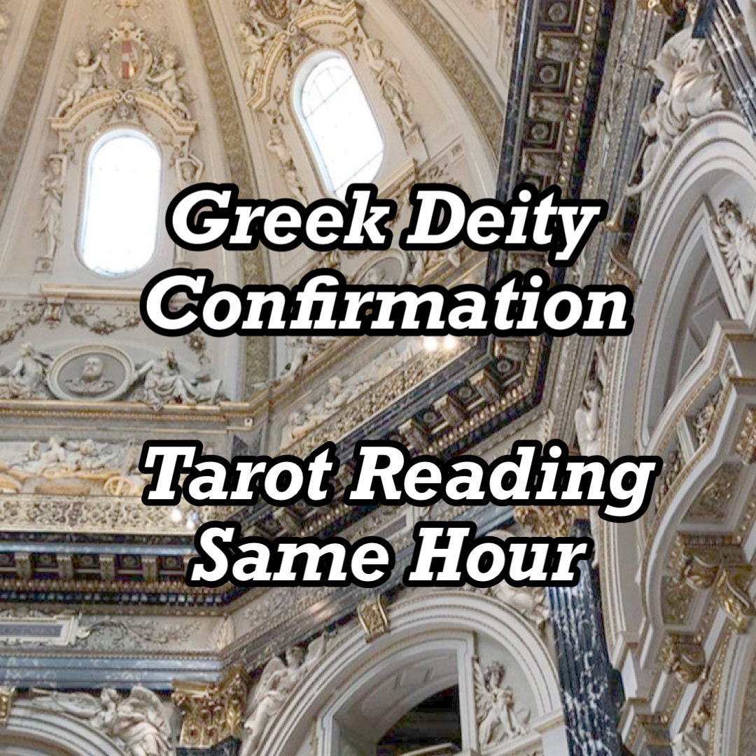 Same Hour Greek Deity Confirmation Tarot Reading 10 Am 10 Pm Cst - Etsy