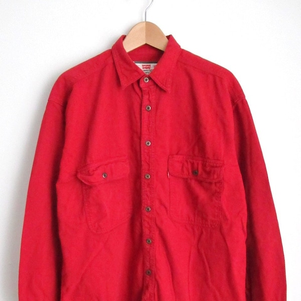 Levis Red Tab Shirt - Etsy