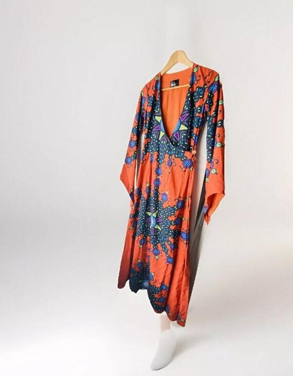 Custom Wrap Dress by South African Designer Thulare M… - Gem