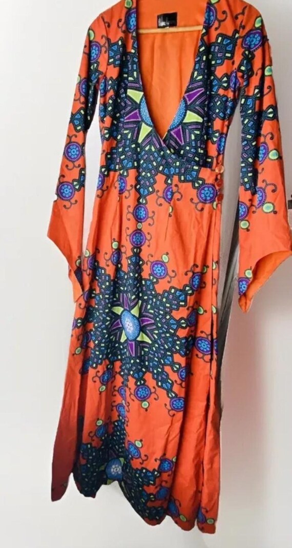 Custom Wrap Dress by South African Designer Thulare M… - Gem