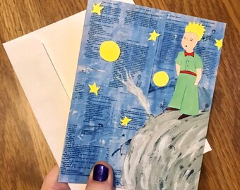 Little Prince Card - Etsy