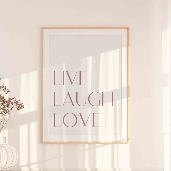 Live Laugh Love Art - Etsy