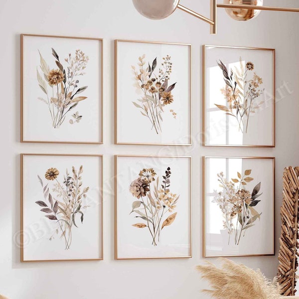 Dried Flower Art - Etsy