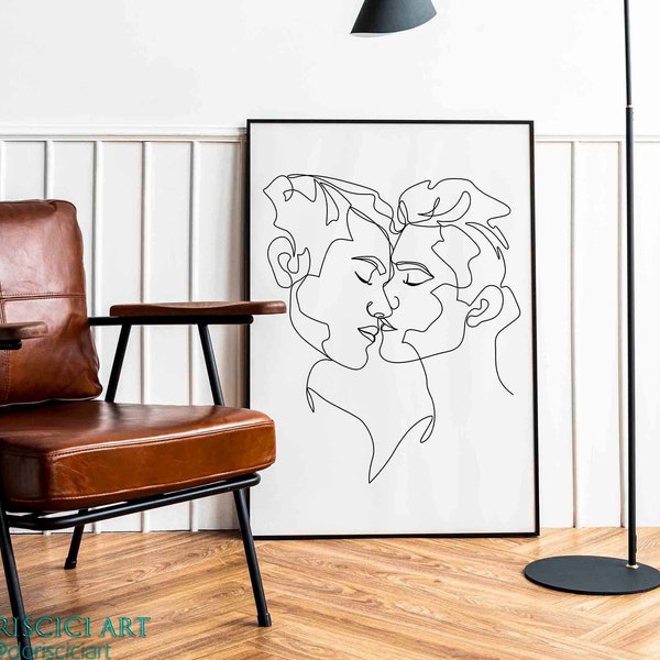 One Line Drawing - Etsy