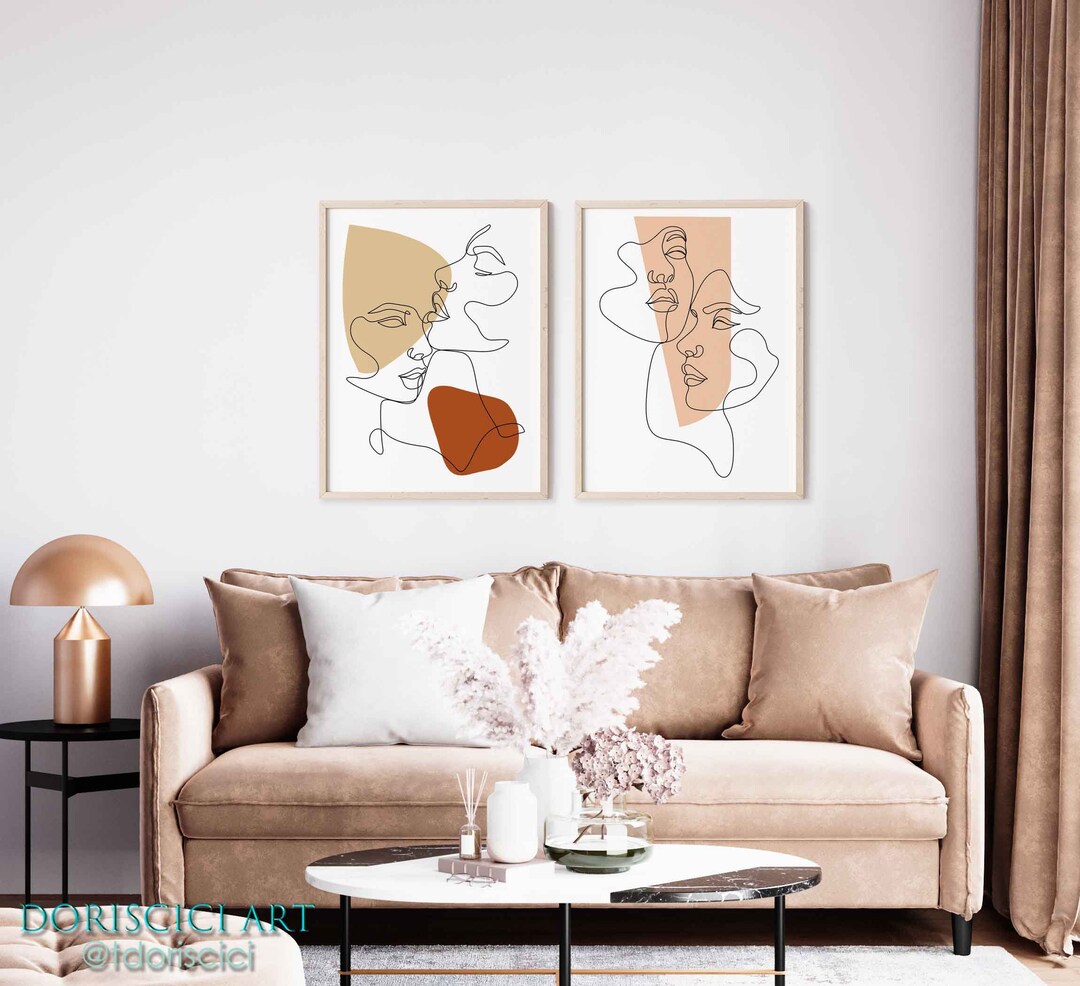 Kiss You Color》&《kiss Me Color》©beinantang.abstract Woman Face ...