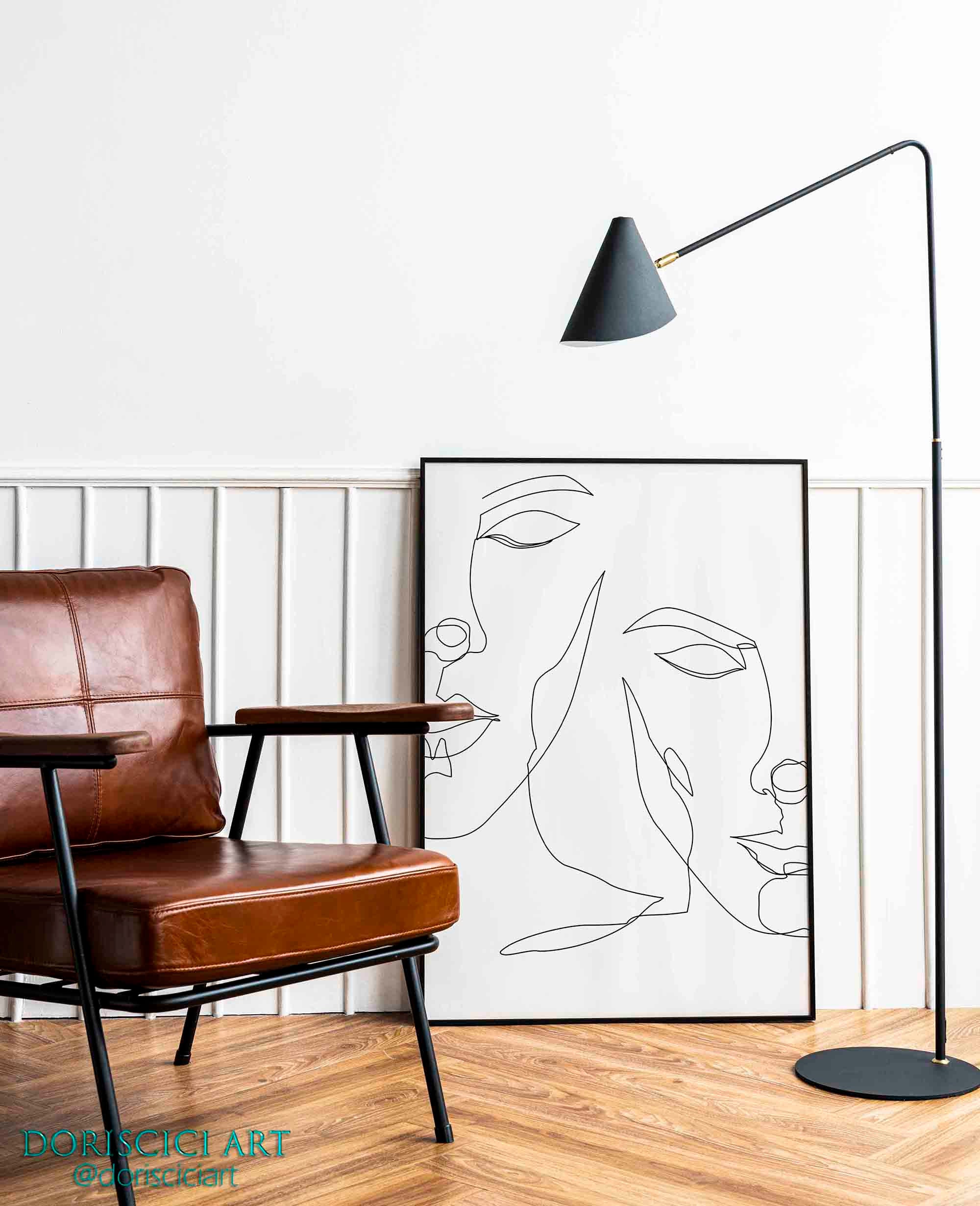 Printable Gay Line Artmale Minimalist Art Printgay Line | Etsy