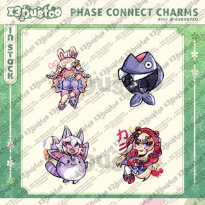 2.5in Phase Connect Talents Keychain Charms - Etsy