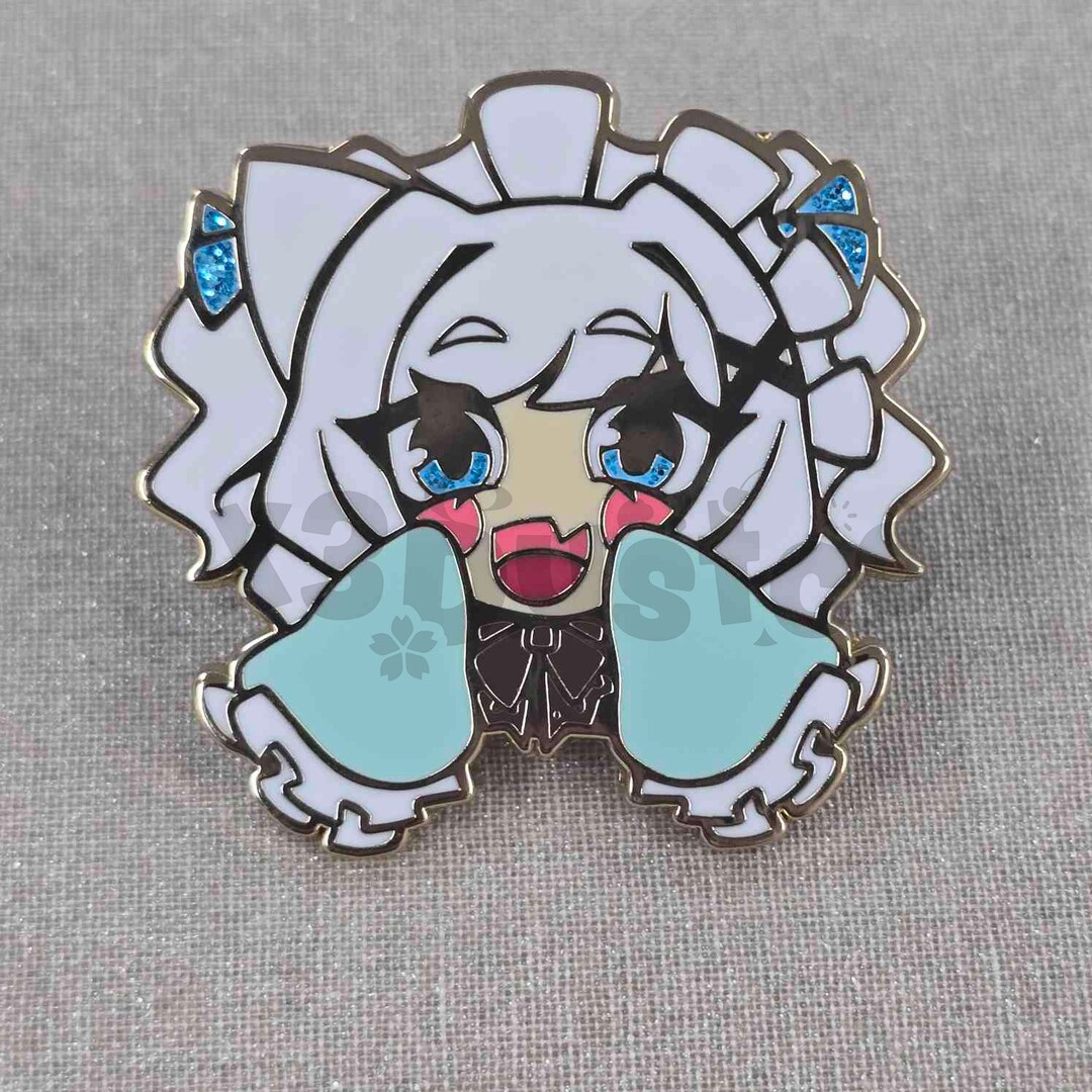 Maid Mint Enamel Pin [indie Vtuber] - Etsy