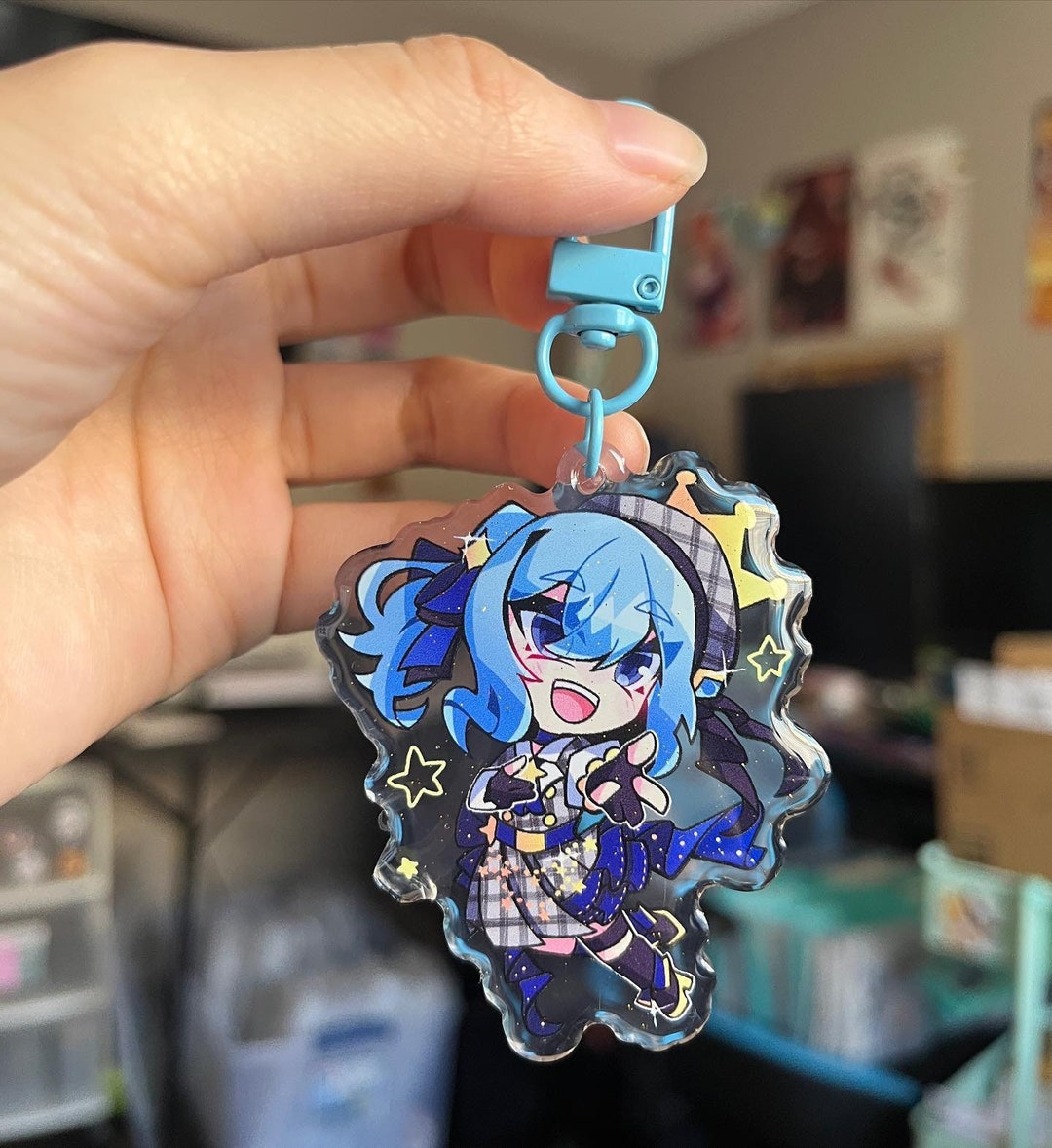 2.5in Hololive Suisei Keychain Charm - Etsy