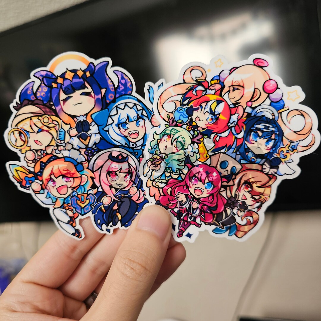 Hololive EN Holomyth and Holopromise Decal Sticker - Etsy