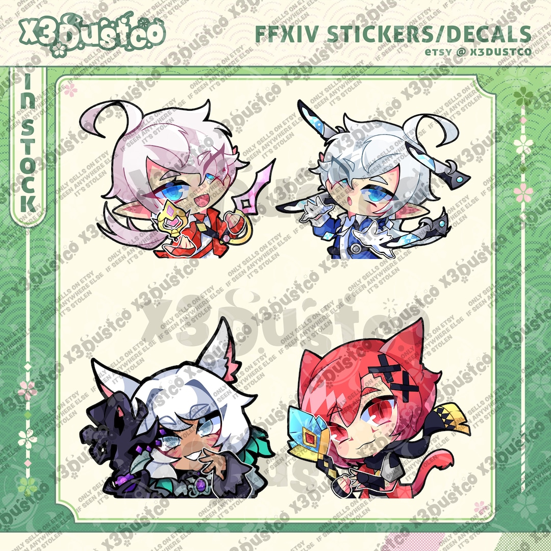 FFXIV Scion Stickers/decals - Etsy