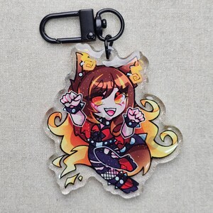 2.5in Indie Vtuber Keychain Charm - Etsy