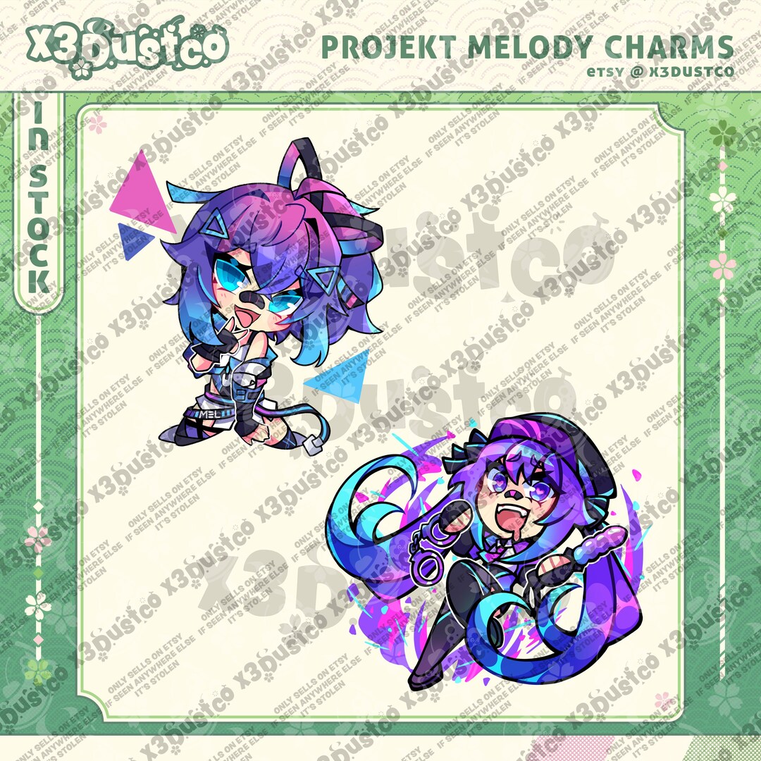 2.5in Projekt Melody Charms - Etsy